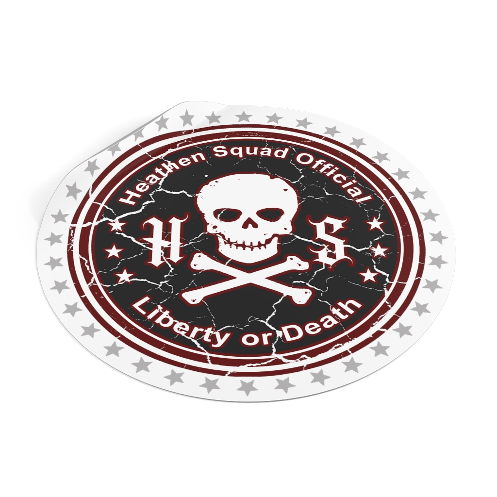 Liberty Or Death Sticker - Heathen Squad