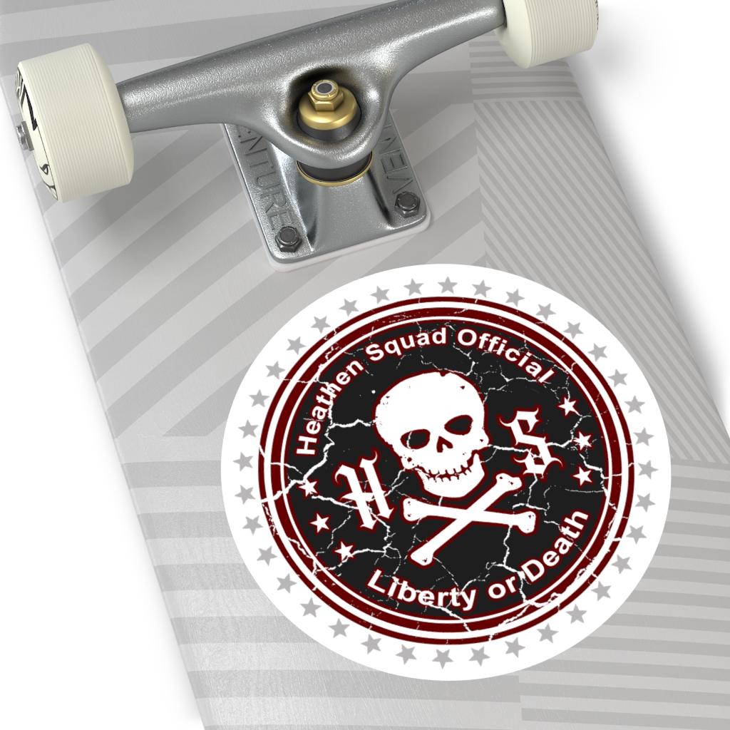 Liberty Or Death Sticker - Heathen Squad