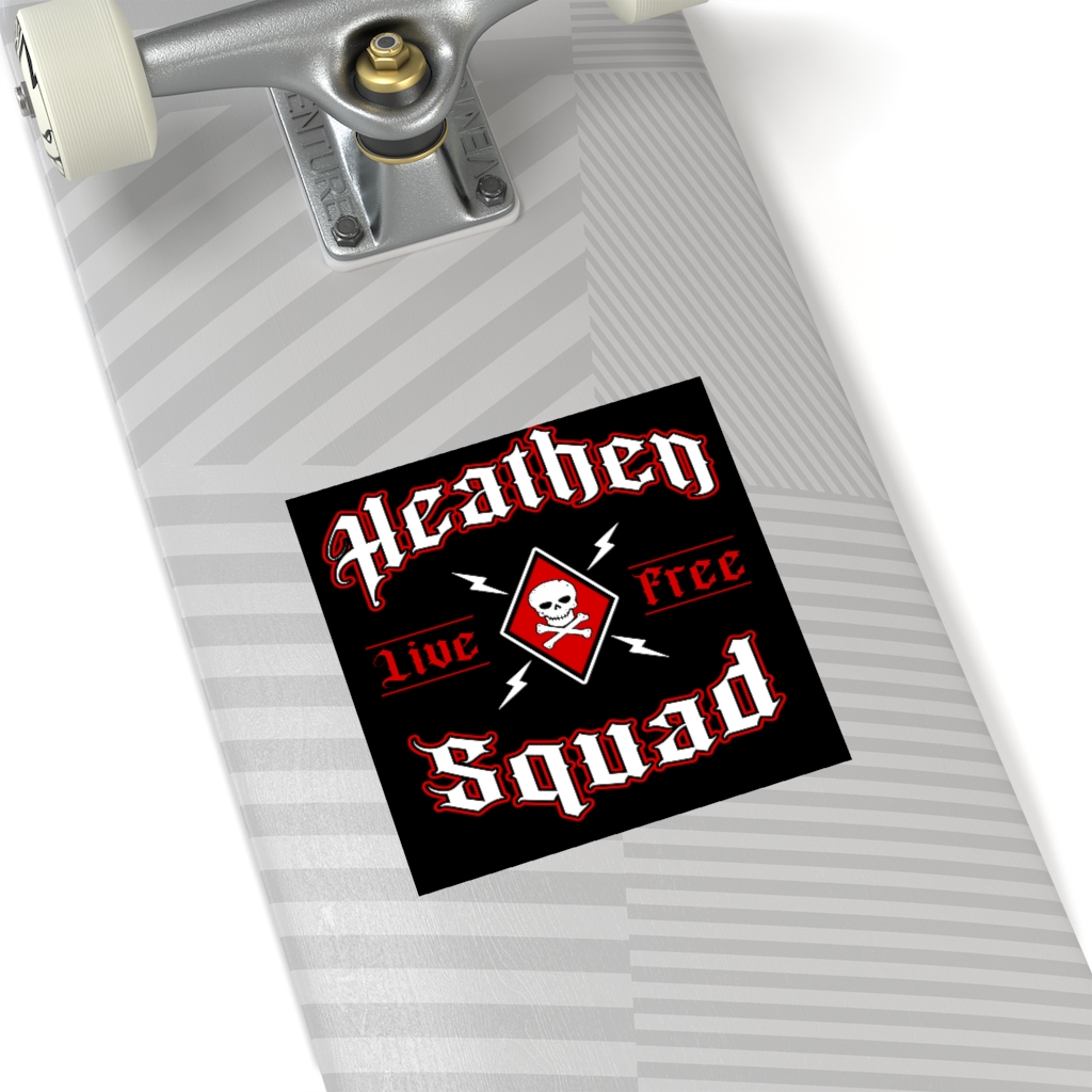 Live Free Sticker - Heathen Squad