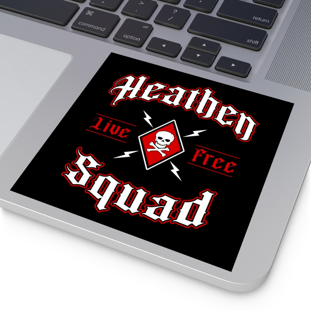 Live Free Sticker - Heathen Squad