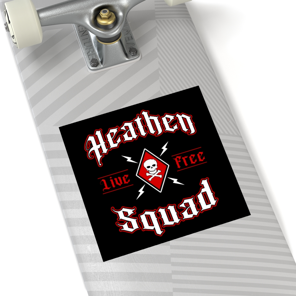 Live Free Sticker - Heathen Squad