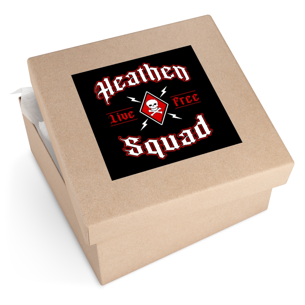 Live Free Sticker - Heathen Squad