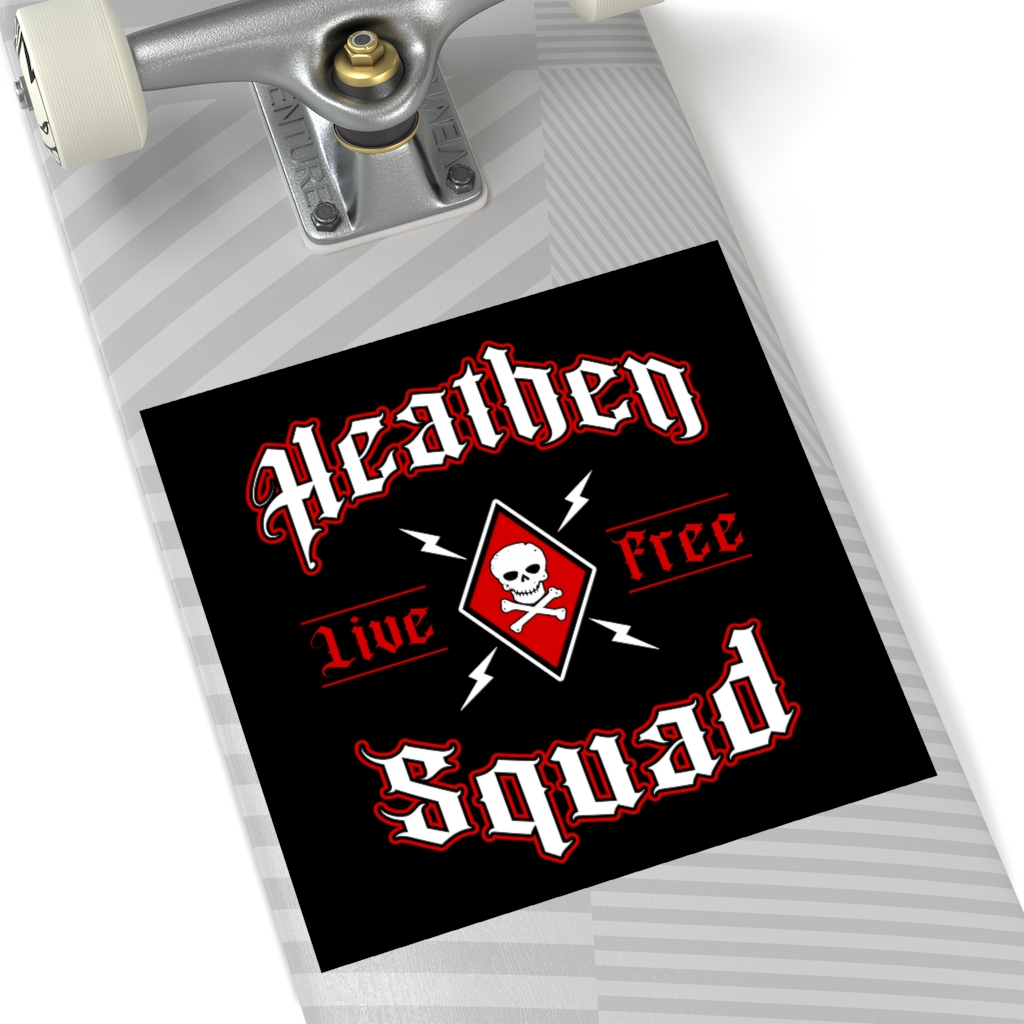 Live Free Sticker - Heathen Squad