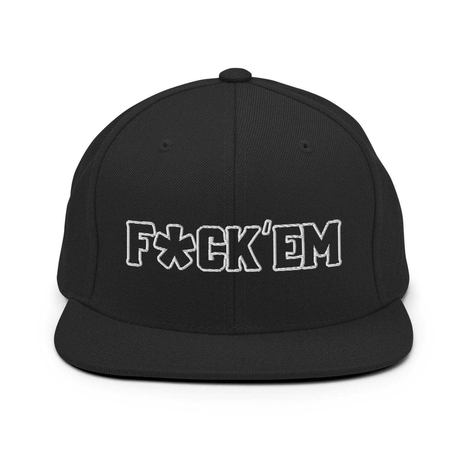 F*CK EM Snapback Hat - Heathen Squad